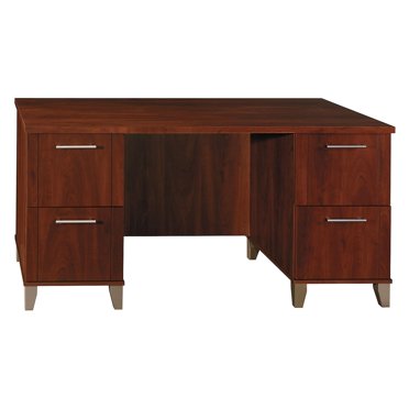 Sauder Orchard Hills 42 in. Computer Desk with Hutch, Carolina Oak ...