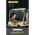 Dual Head LED Desk Lamp with Clamp, Eye-Caring Clip on Lights for Home ...