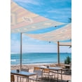 Aztec Tribe Sun Shade Sail 8'X10' Rhombus Geometric Pattern Striped ...