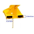 EQCOTWEA Adjustable Mobile Crane Lifting Hoist Truss Telescoping Jib ...