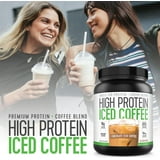 Coffee Snax Protein Iced Coffee, Whey Protein Powder, Low Sugar ...