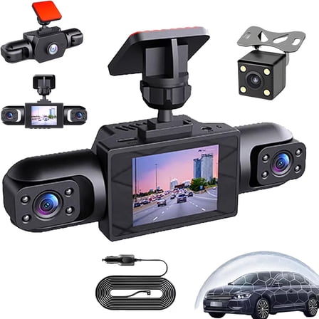 APEMAN Dash Cam 1080P FHD DVR Car Driving Recorder 3" LCD Screen 170 ...