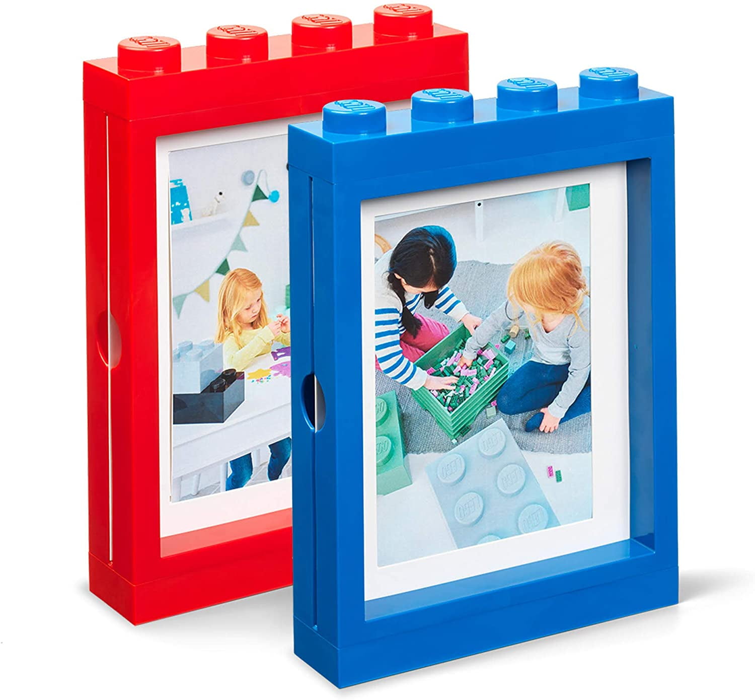 LEGO Picture Frame Set of 2 - Red & Blue 5"x7" by Room Copenhagen ...