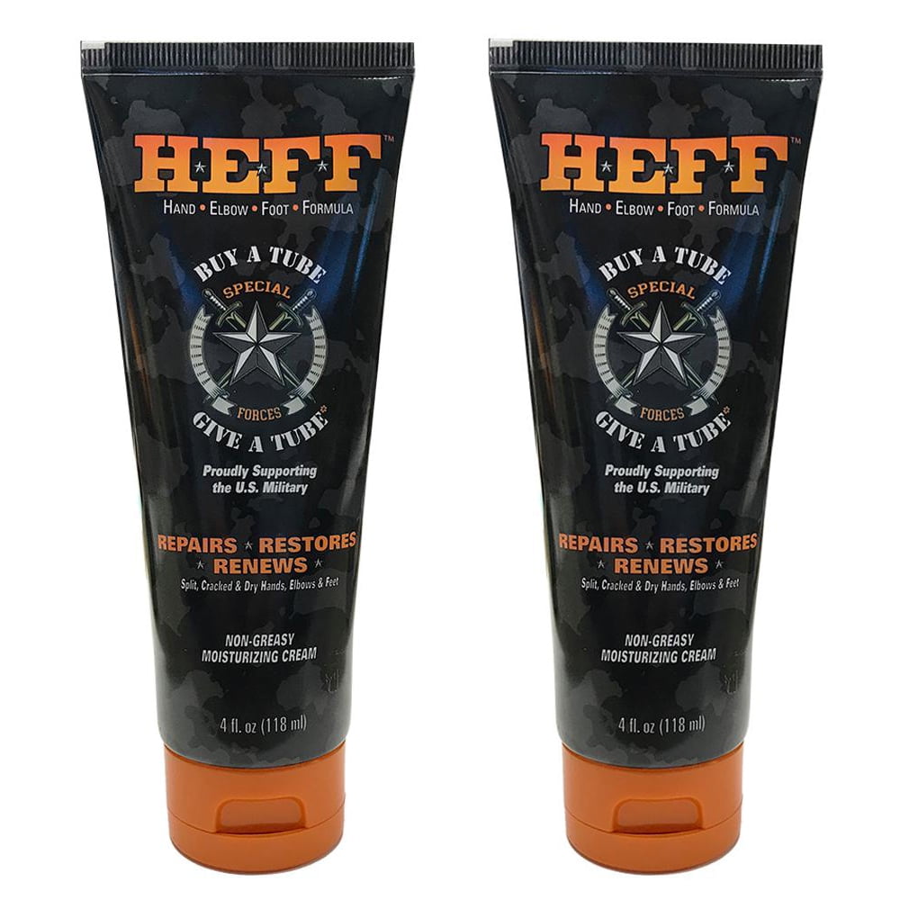 HEFF HEFF Hand Elbow Foot Formula Moisturizing Lotion 4 Ounce Tube (2 ...