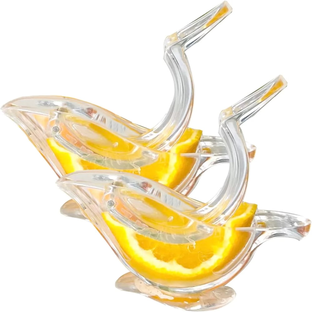 JUNWELL Bird Lemon Squeezer, 2Pcs Manual Lemon Juicer, Acrylic Lemon ...