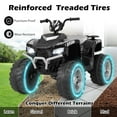 Infans 24V Kids Ride-On Electric ATV 4-Wheeler Quad Car with Wireless ...