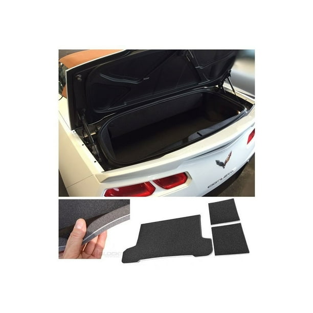 C7 Corvette Rear Cargo BLOCKIT Sound Deadening System (Convertible ...