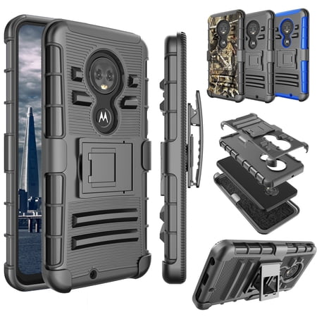 Moto G7 Case, Motorola Moto G7 Plus/T-Mobile Revvlry+ Holster Clip ...