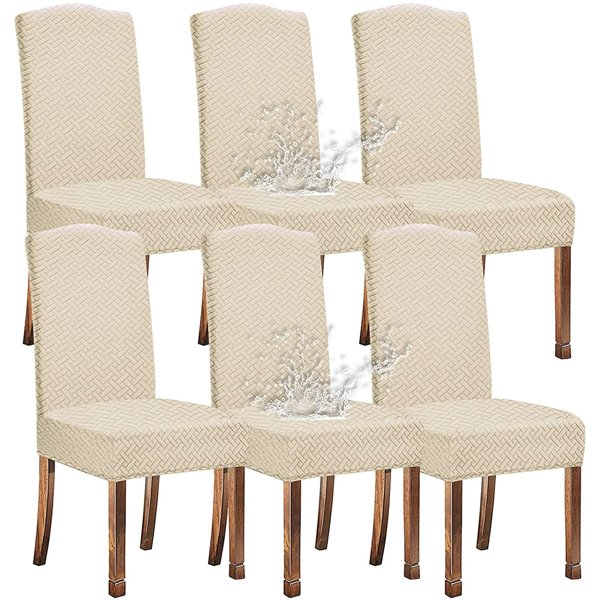 Click here for Yeater Oblique Plaid Waterproof Stretch Chair Cove... prices