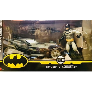 DC Comics Batman Missions Missile Launcher Batmobile Vehicle - Walmart.com