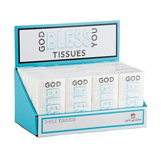 Christian Brands YS570 God Bless Tissues Filled Displayer - Walmart.com