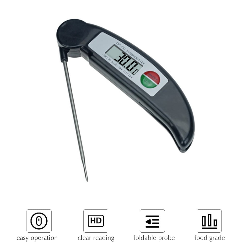 Kitchen, Dining & Bar Supplies BBQ Digital Meat Thermometer Milk ...