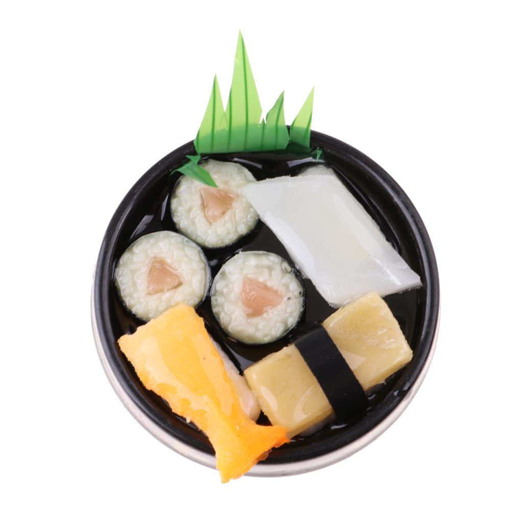 Modelo de Comida japonesa Hugo Juguetes Sushi 1/6 Escala Decoración de ...