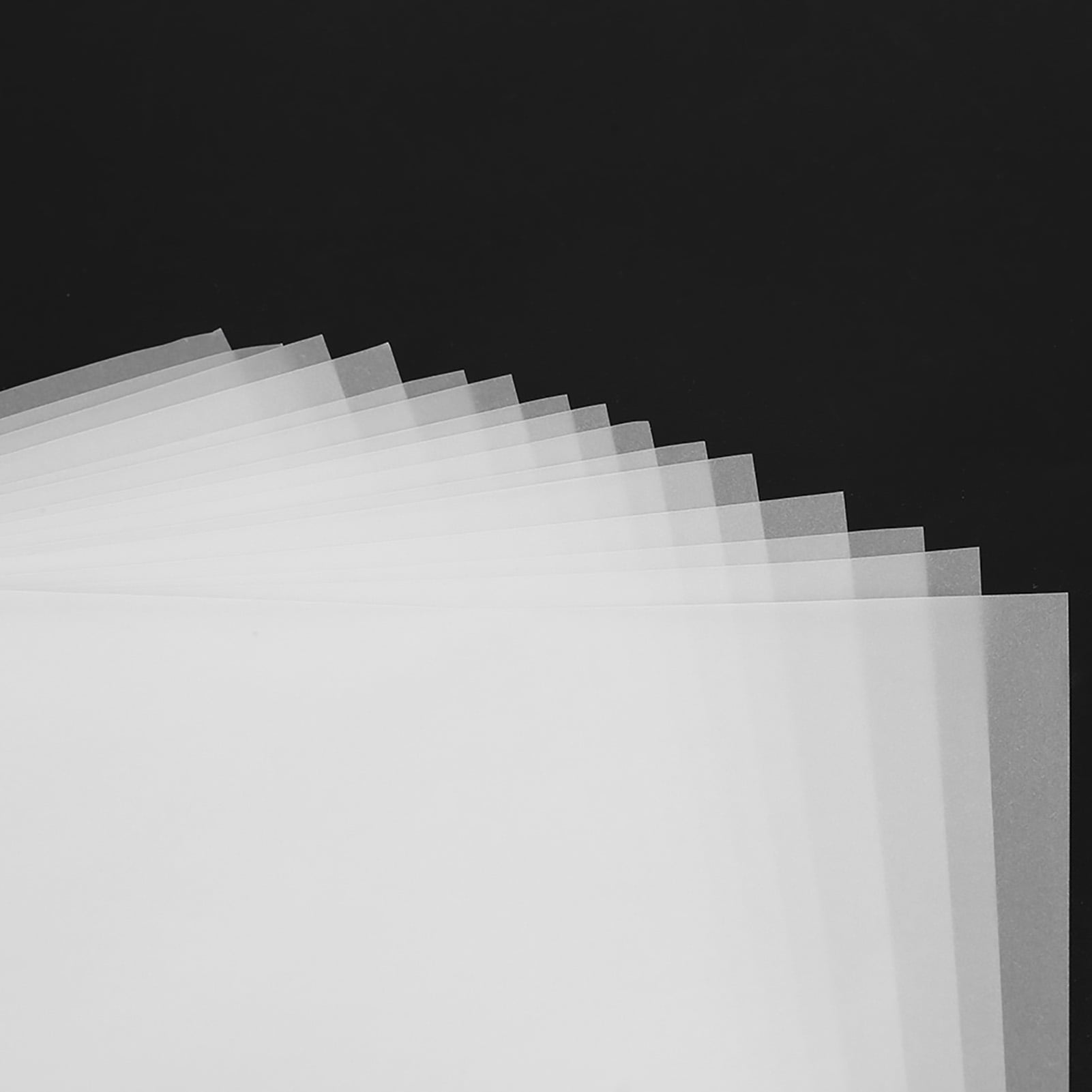 Papel de calco, 100 piezas A4 Papel de copia translúcido de calco ...