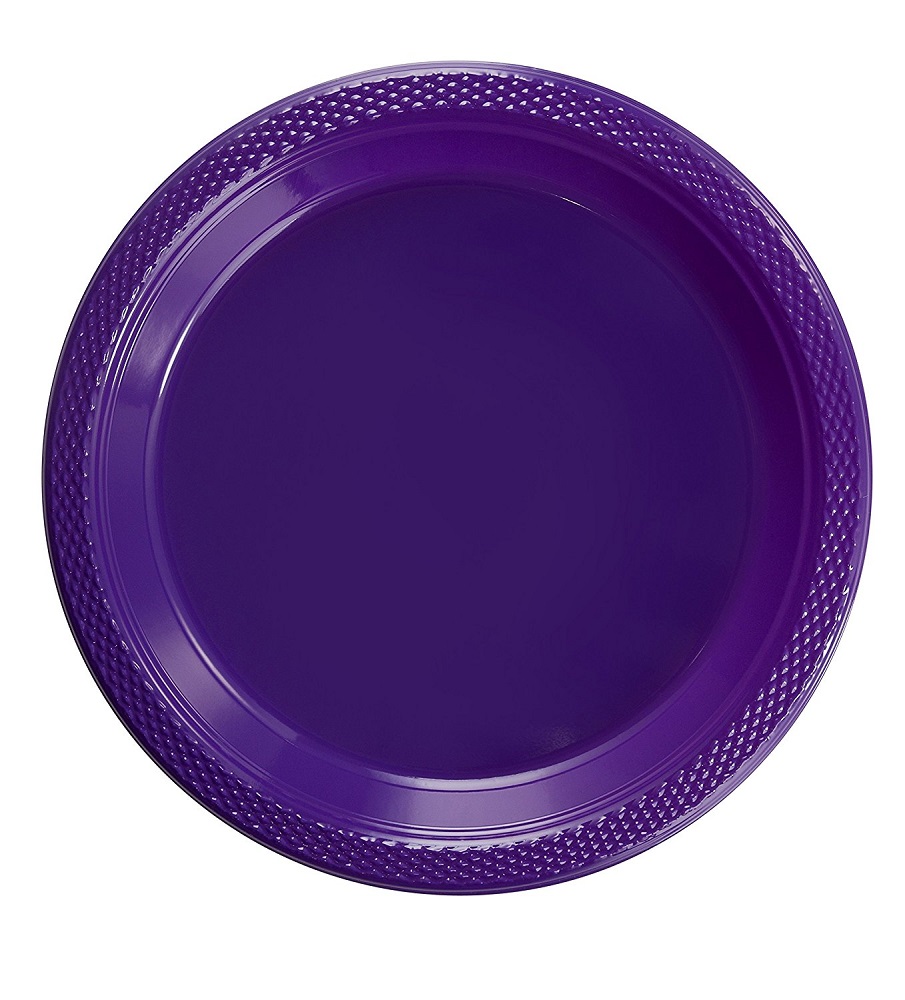Exquisite 9 Disposable Plastic Plates 50 Count Party Pack Plates Exquisite 9 Disposable Plastic Plates 50 Count Party Pack Plates