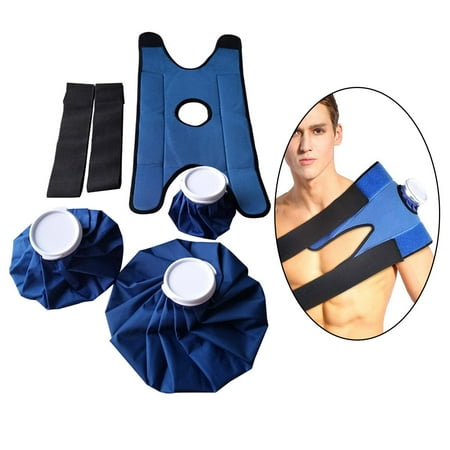 3 Packs Ice Bag with Flexible Wrap for Injuries, , | Walmart Canada