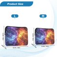 Blue and Red Mysterious Power Contest Quilted Laptop Protective Cases ...