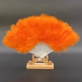 Bridal Feather Hand Fan - Elegant Wedding Accessory for Bachelorette ...