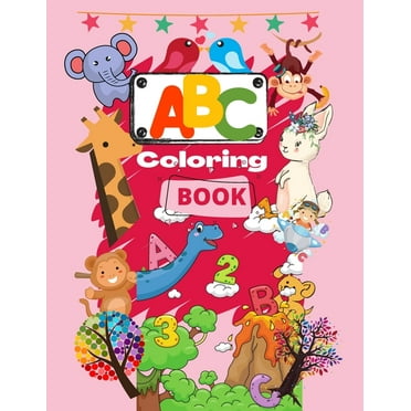 coloring book for kids 3-5: 50 Coloring Pages, Gift for Kids, Ages 3, 4 ...
