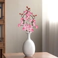 Artificial Blossom Flower White Yellow Wax Plum Flower Fake Blossom ...