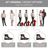 6FT CLUB Men's Adjustable Height Insoles, Invisible Shoe Lifts for ...