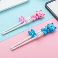 Clinaoy 2 Pair Kids Chopsticks Easy-to-use Reusable Educational ...