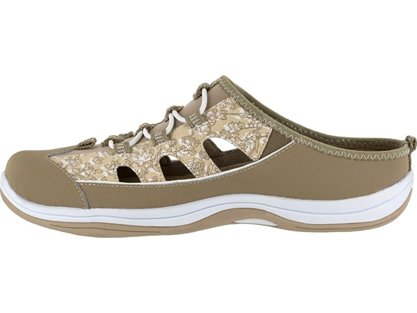 Easy Street Womens Barbara Cut-Out Sport Mules - Walmart.com