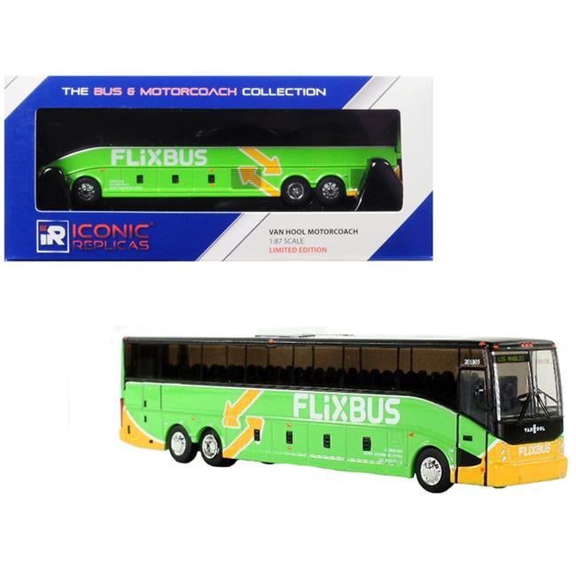 Van Hool CX-45 Motorcoach Transit FlixBus Los Angeles Green 1-87 ...