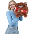 Giant 14 Inch Ultra Soft Plushie Snackles (Pringles) Bear by ZURU, Big ...