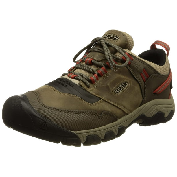 KEEN Ridge Flex WP Timberwolf/Ketchup 12 E - Wide - Walmart.ca