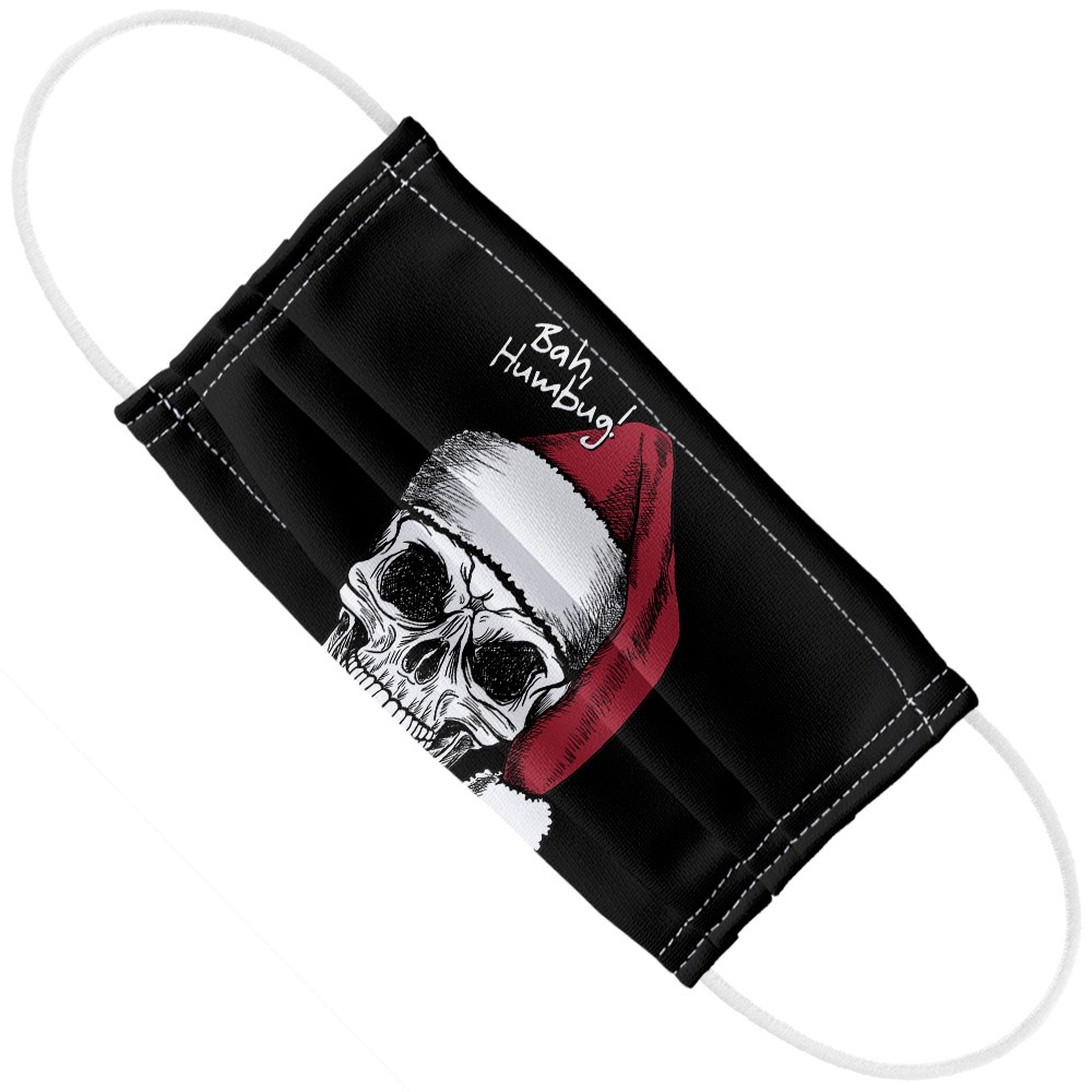 Bah Humbug 1-Ply Reusable Face Mask Covering, Unisex - Walmart.com
