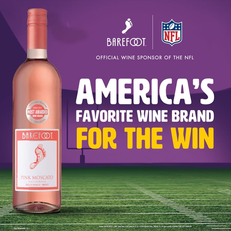 Mini Botella De Moscato Barefoot