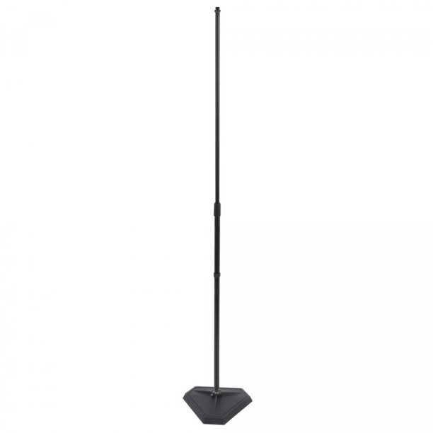 On-Stage MS7625B Hex-Base Quarter-Turn Threadless Mic Stand, Black ...