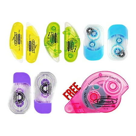 Fullmark Correction Tape Combo Pack 8-count with 1 FREE Adhesive Glue ...