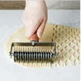Pastry Lattice Roller Cutter - Stainless Steel Dough Lattice for Pie ...
