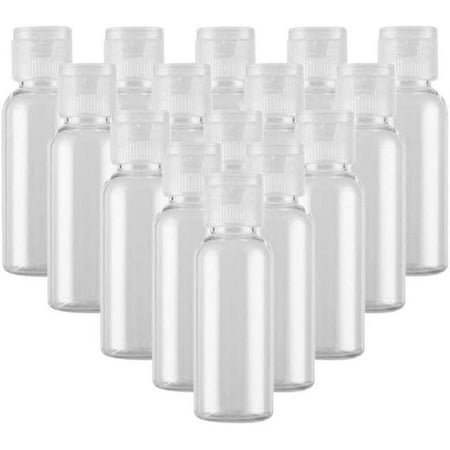 Lepai 20ml/0.7oz Clear Empty Plastic Sample Bottle Travel Cosmetic ...