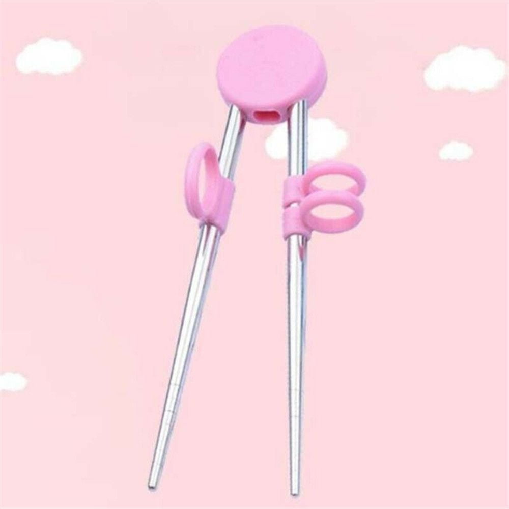 Children Kids Using Training Tool Portable Cartoon Eating Training ...