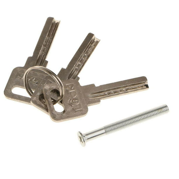 Copper Keys Cylinder Door Lock Core Security with Three Replacement ...