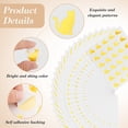 40 Sheet Round Dot Paper Sealing Stickers Self-Adhesive Gift Decals ...