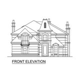015-1089: Luxury Chateau 3 Bed, 5 Bath Luxury Home Plan, 5343 Sq Ft ...