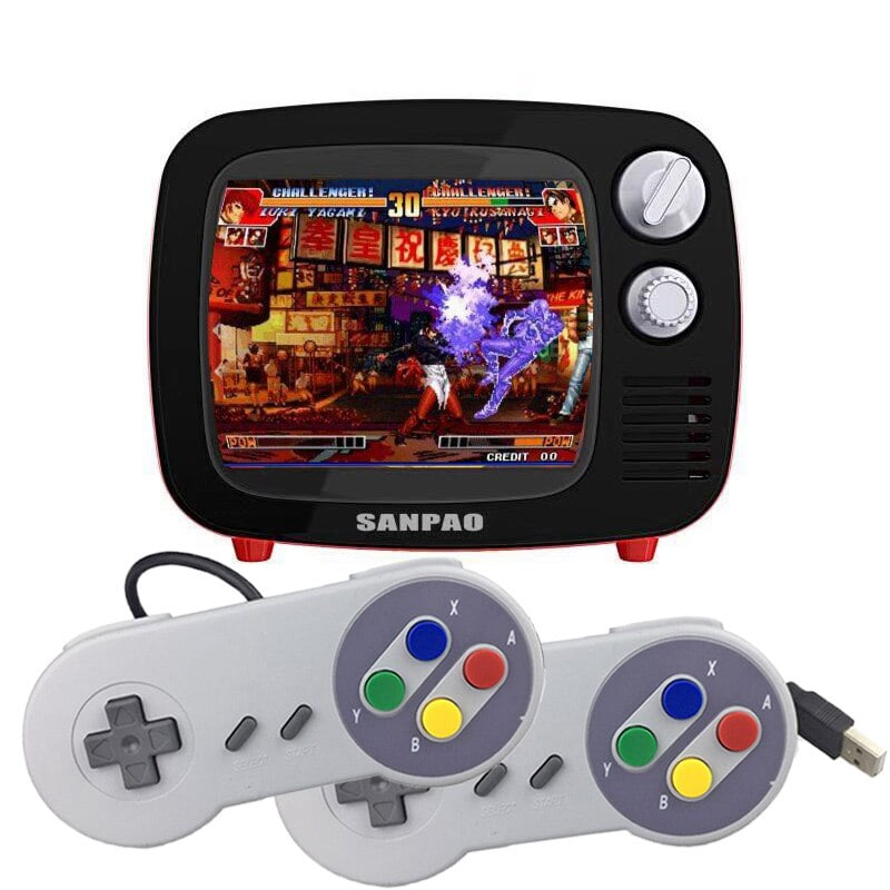 Retro Mini TV Nostálgico 3.5 pulgadas HD LCD Mini consola de juegos ...