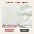 Momcozy Reusable Nursing Pads, 3-Layer Washable Breast Pads 6 Count ...