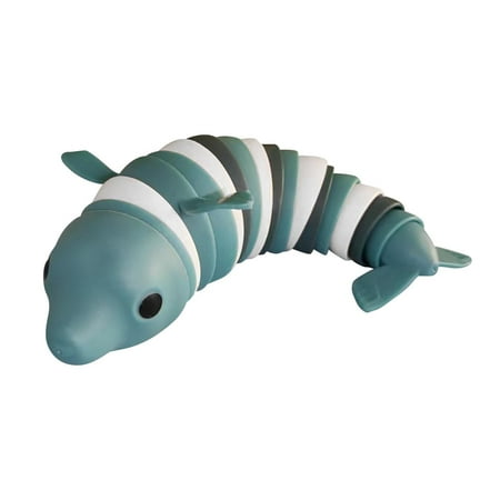 Cameland Fidget Slug 3D Printed Friendly Articulated Fidget Slug Toy ...