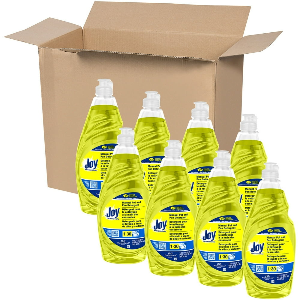 Joy Ultra Dishwashing Liquid Dish Soap, Lemon, 30 fl oz - Walmart.com ...