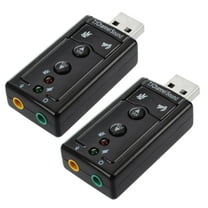StarTech USB Stereo Audio Adapter External Sound Card with S/PDIF Digital Audio - Walmart.com