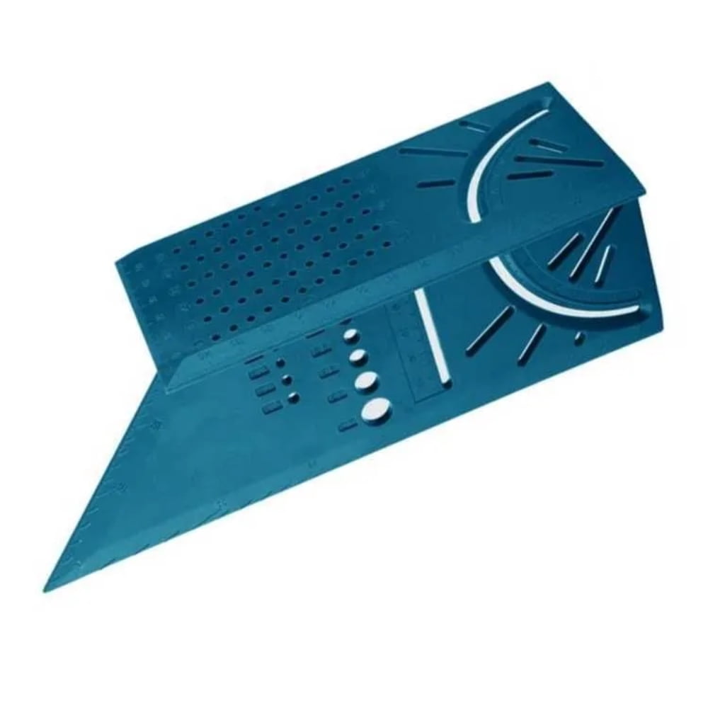 Regla Angular Multifuncional de 200mm x 60mm con Escalas Duales para ...
