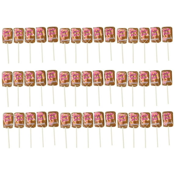 576 PACKS : Necco Slap Stix Caramel Pop Banana Swirl 36 Pop Box ...