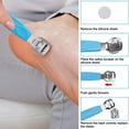 20 PCS CALLUS Remover Pedicure Tool Set Kit Foot File Scraper Brush ...