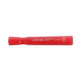 Universal Bold Red Permanent Marker with Broad Chisel Tip and Easy Grip ...