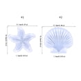 Fanoery Starfish Resin Mold Silicone,Seashell Epoxy Resin Mold for Wall ...